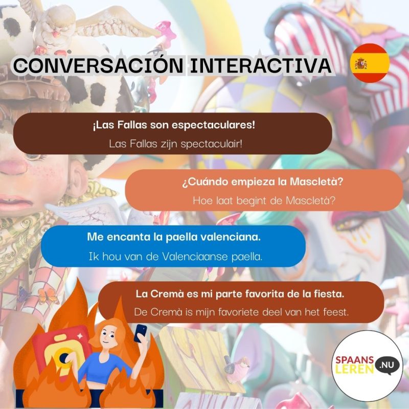 Las Fallas in Valencia - Spaansleren.nu